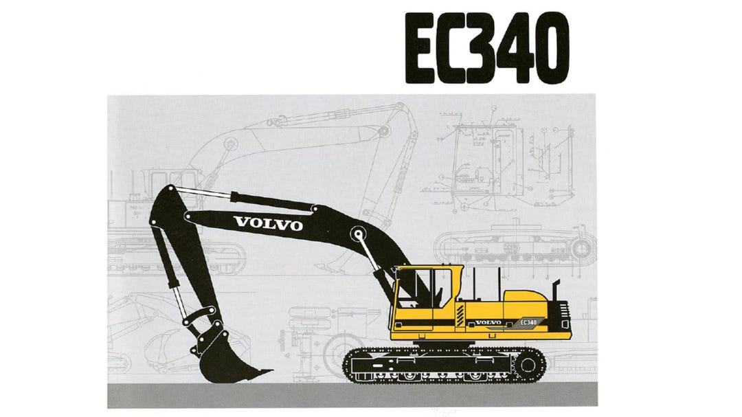 Volvo EC340 Excavator Wiring Diagrams and Repair Service Manual PDF ...