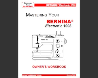 Bernette B77 Sewing Machine Instruction Manual User Manual - Etsy