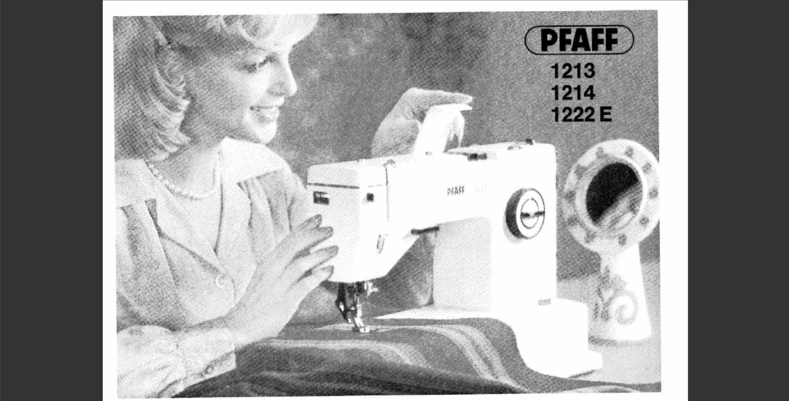 Pfaff 1222E for sale| 58 ads for used Pfaff 1222Es