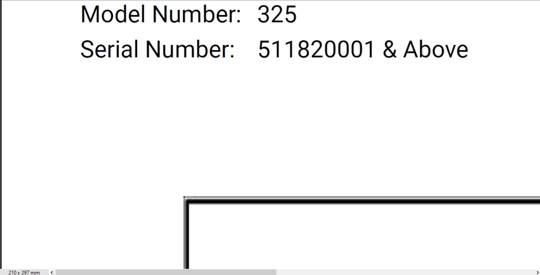 Bobcat 325 Excavator Spare Parts Manual Parts Catalog PDF Digital ...