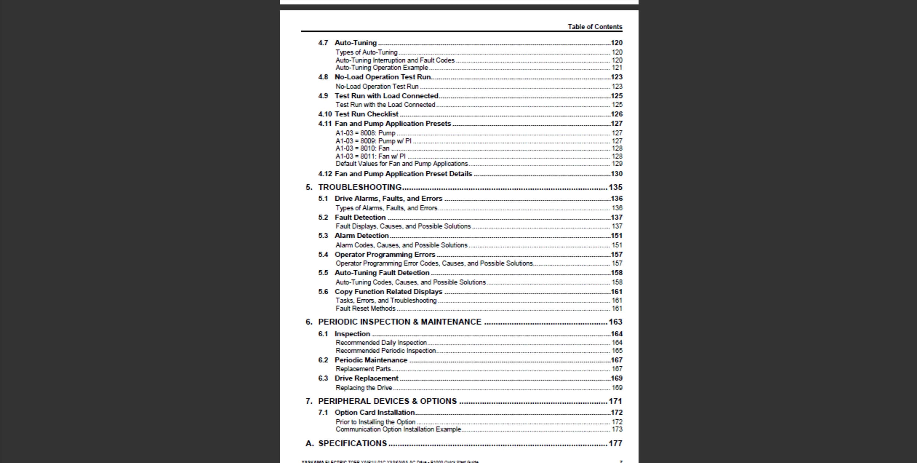 Yaskawa AC Drive P1000 Parameter List Technical Manual PDF Digital Download - Etsy