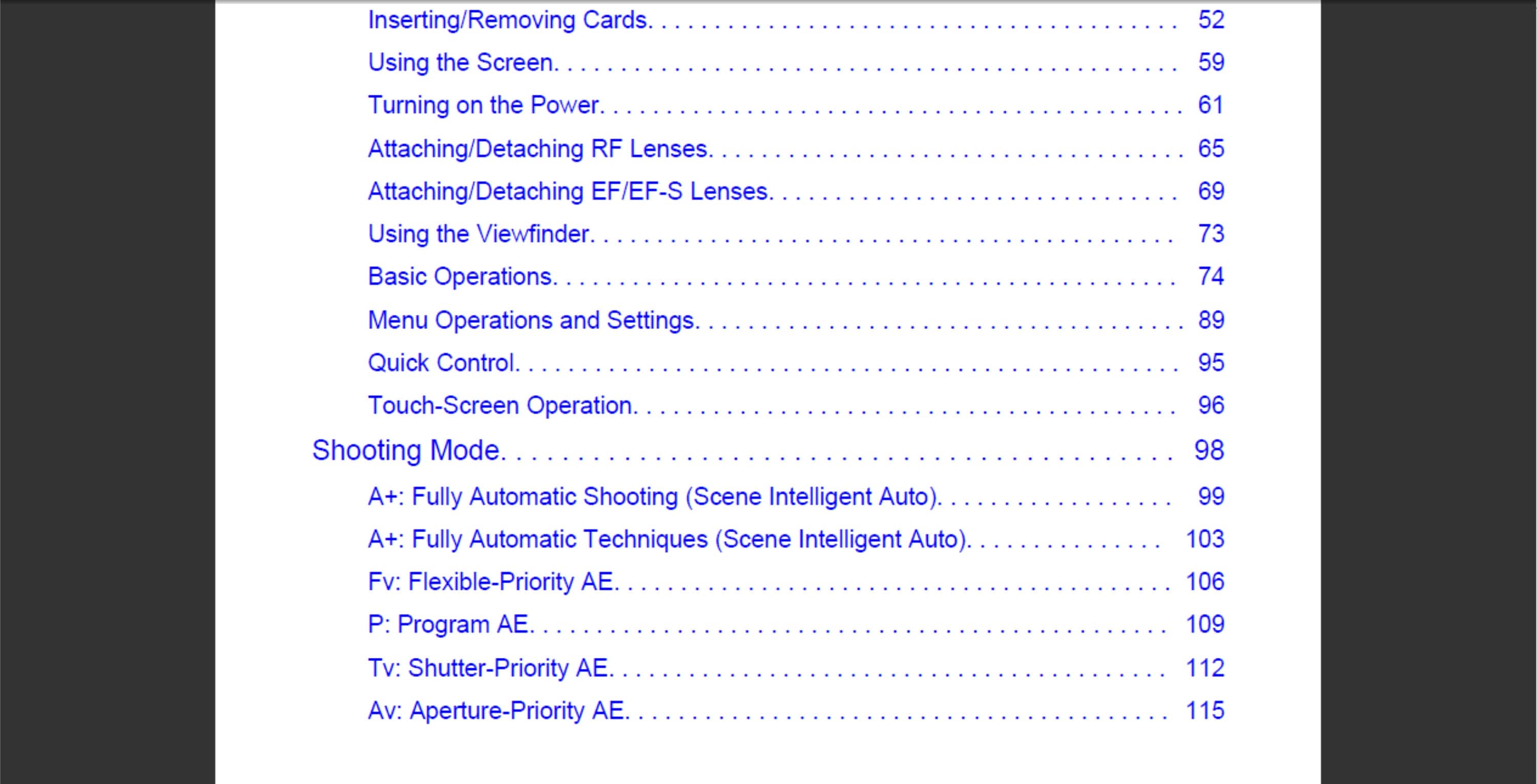 Canon EOS R5 User Owners Manual PDF Digital Download - Etsy