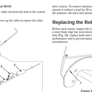 Toro CCR 2450 GTS and Toro CCR 3650 Gts Snowblower Snow Thrower Owners ...