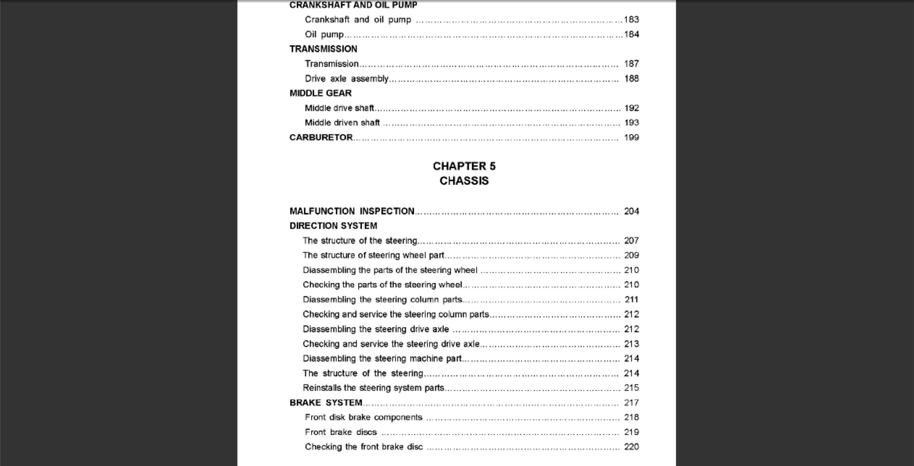 Hisun HS500 HS600 and HS700 UTV Workshop Service Manual PDF Digital Download - Etsy