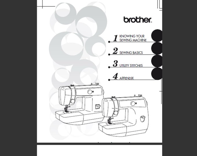 Brother Galaxie 171 Sewing Machine Instruction Manual PDF Download ...