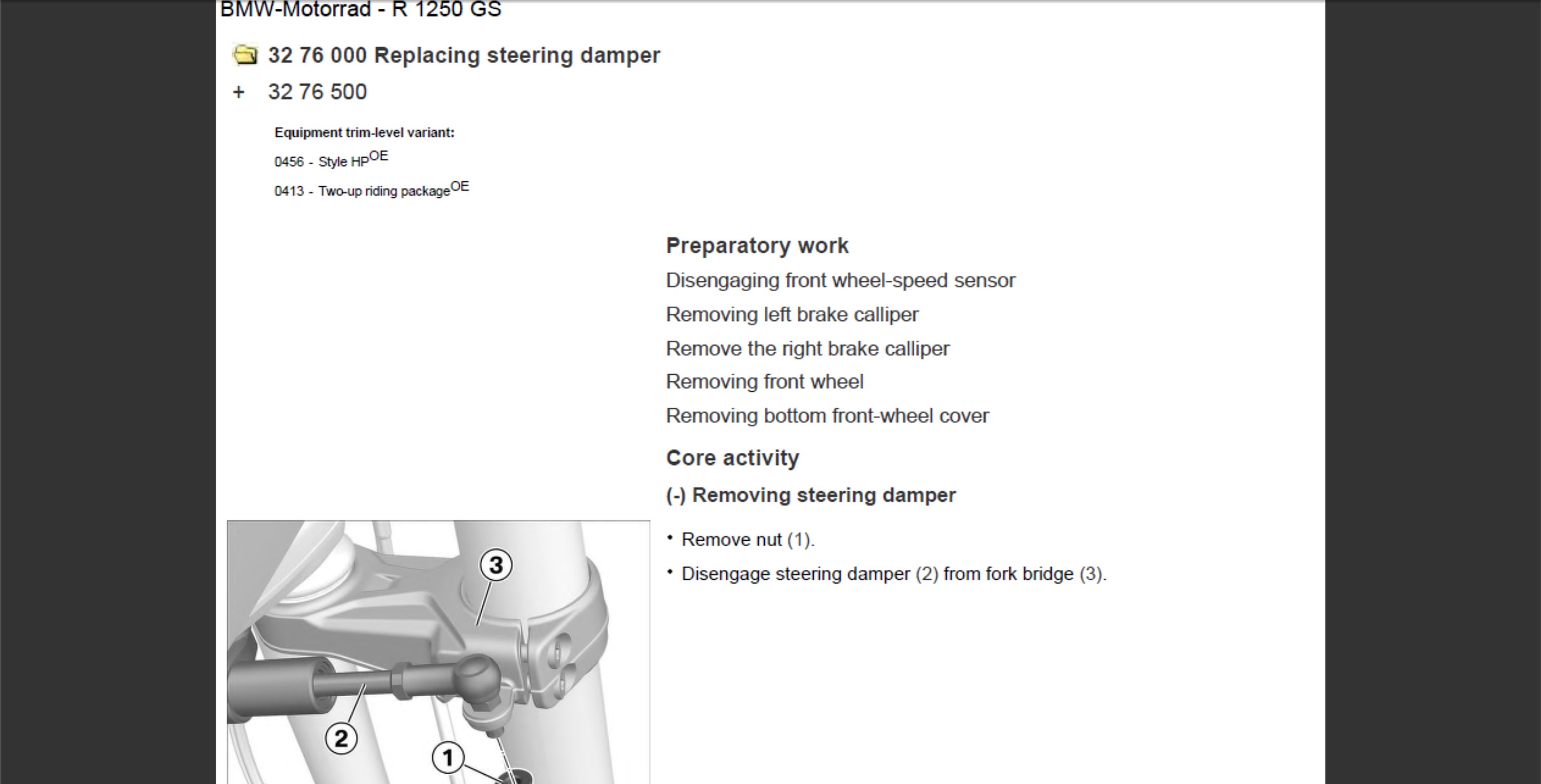 BMW R 1250 GS K50 12 Workshop Service Manual PDF Digital Download - Etsy