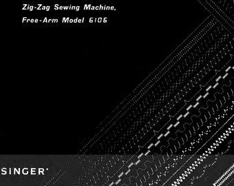 Free Singer Manual - Etsy
