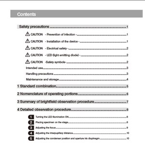 Olympus CX23 Microscope Manual PDF Digital Download - Etsy