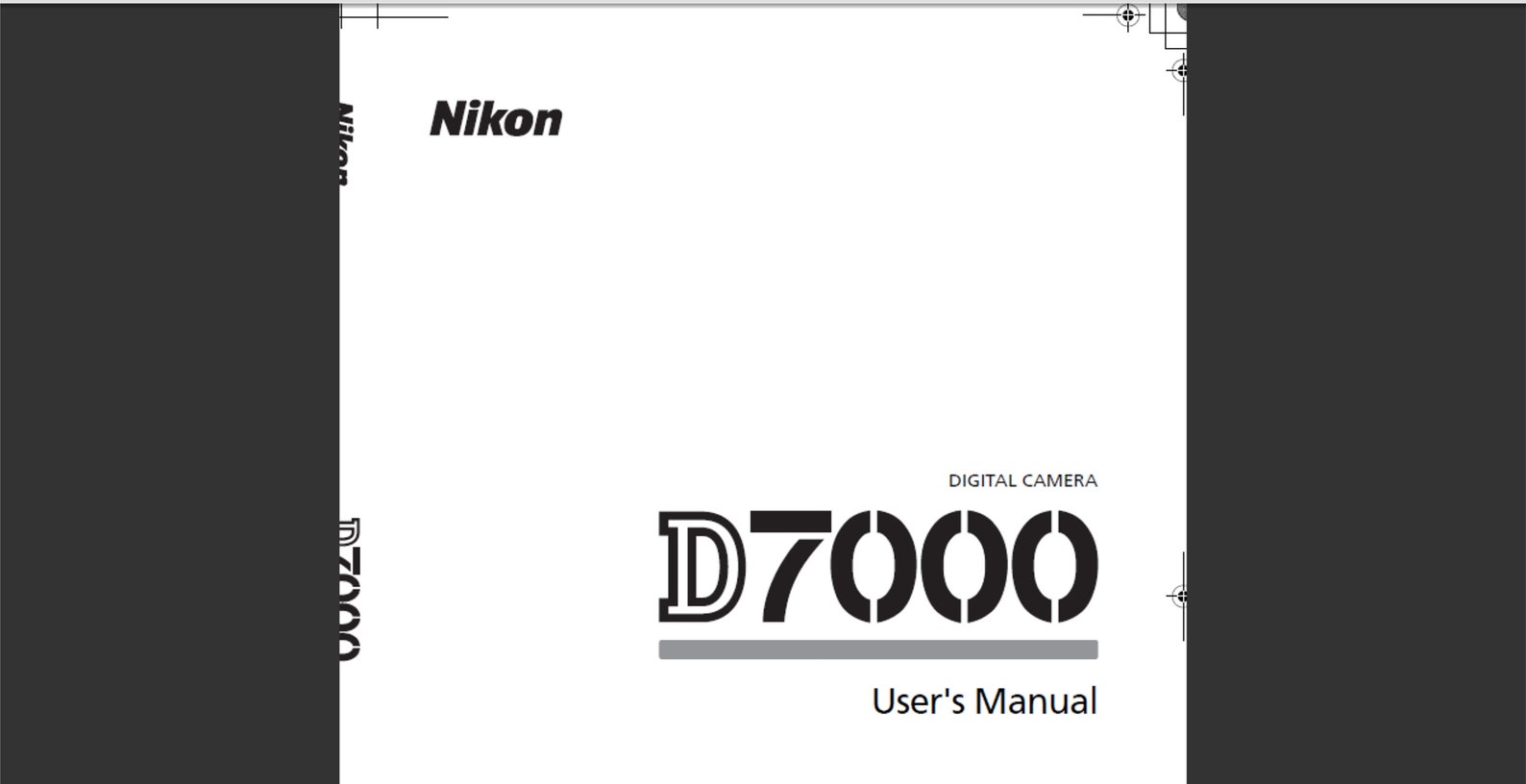 Nikon D7000 User Owners Manual PDF Digital Download - Etsy