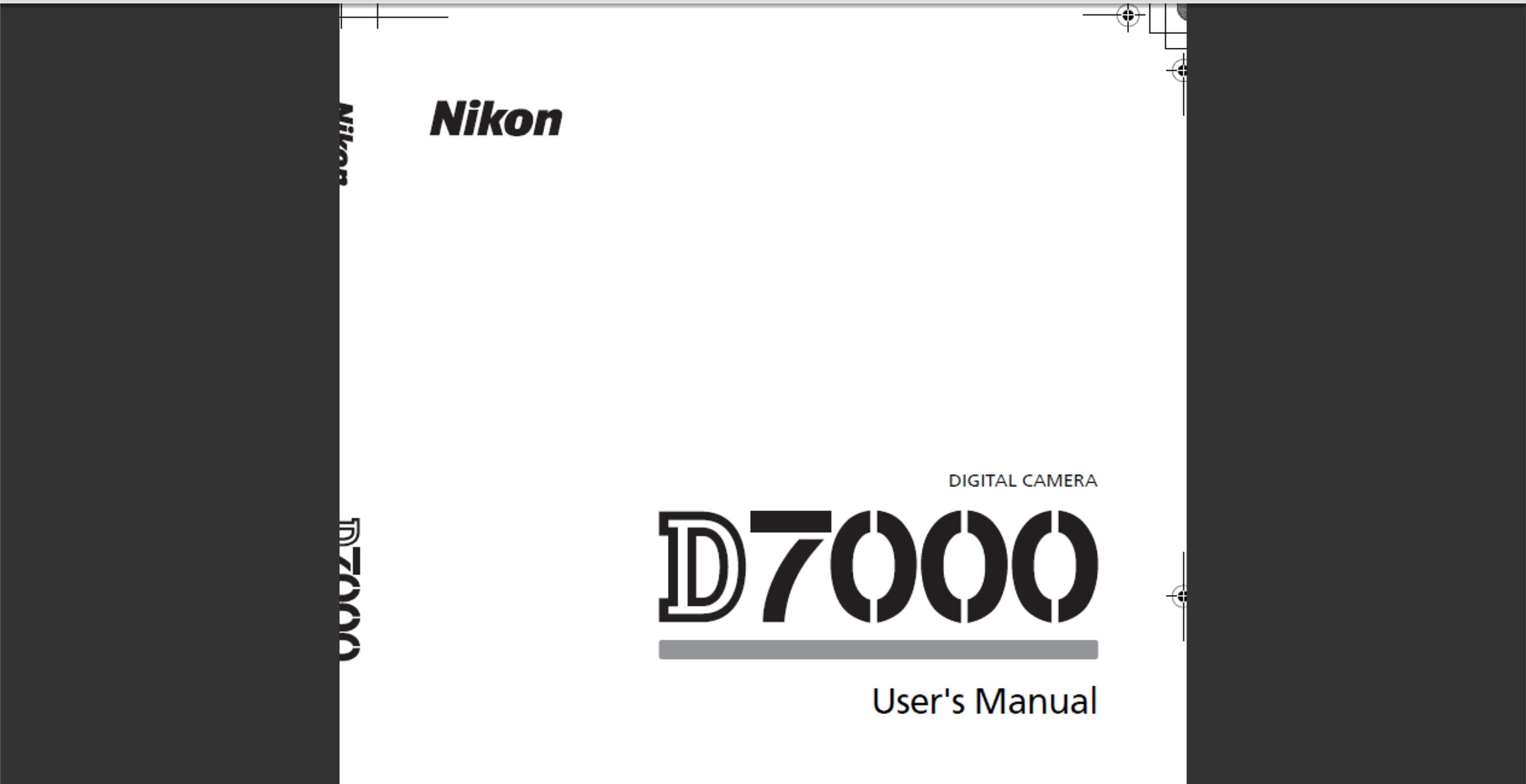 Nikon D7000 User Owners Manual PDF Digital Download - Etsy