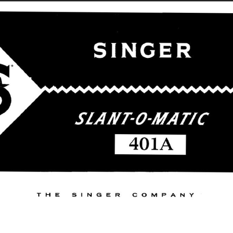 Singer 401 Sewing Machine - Etsy