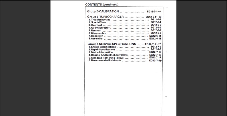 HINO H06 and H06CT Engine Service Workshop Manual Pdf Digital Download ...