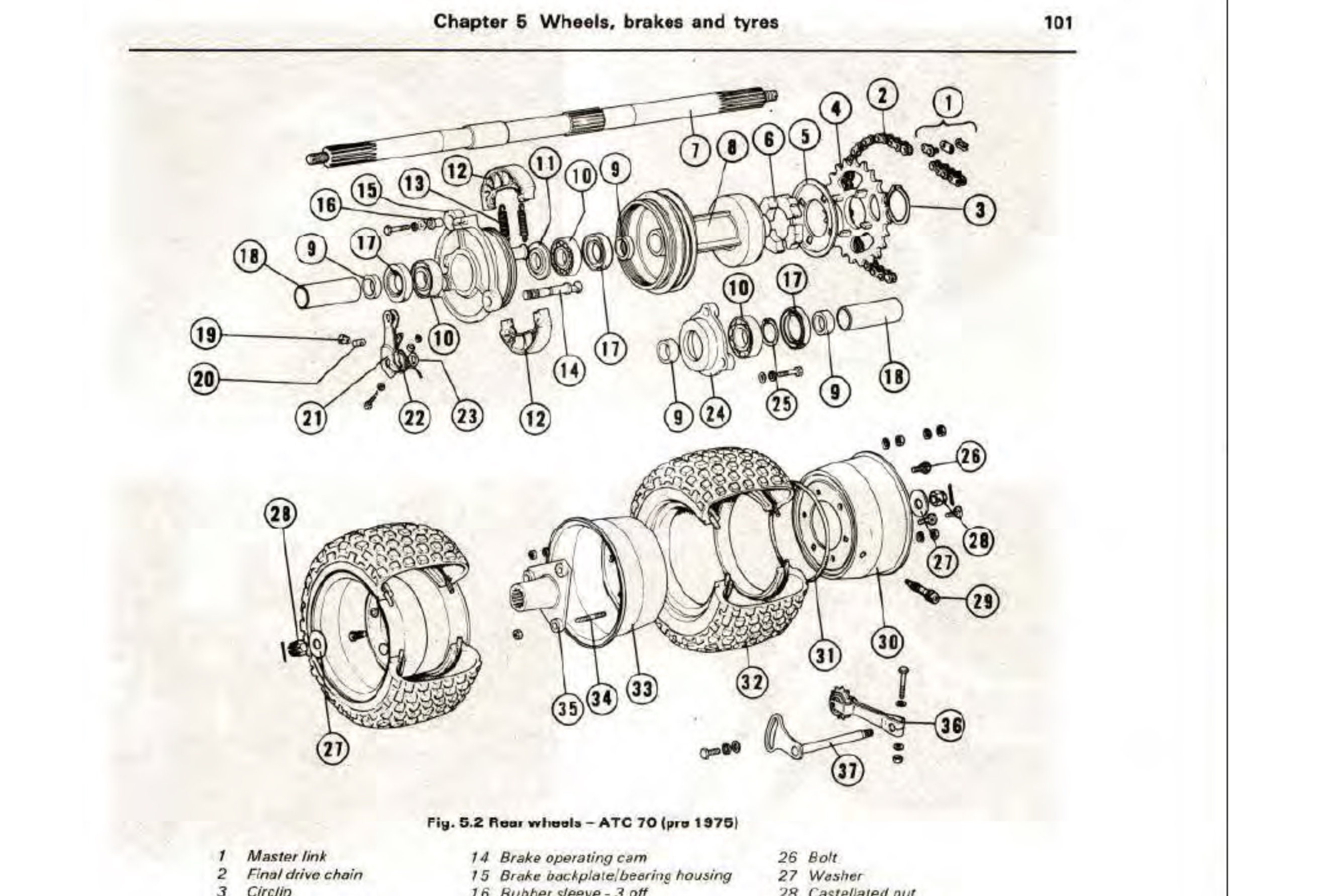 Honda ATC 70 90 110 185S and 200 Repair Workshop Service - Etsy