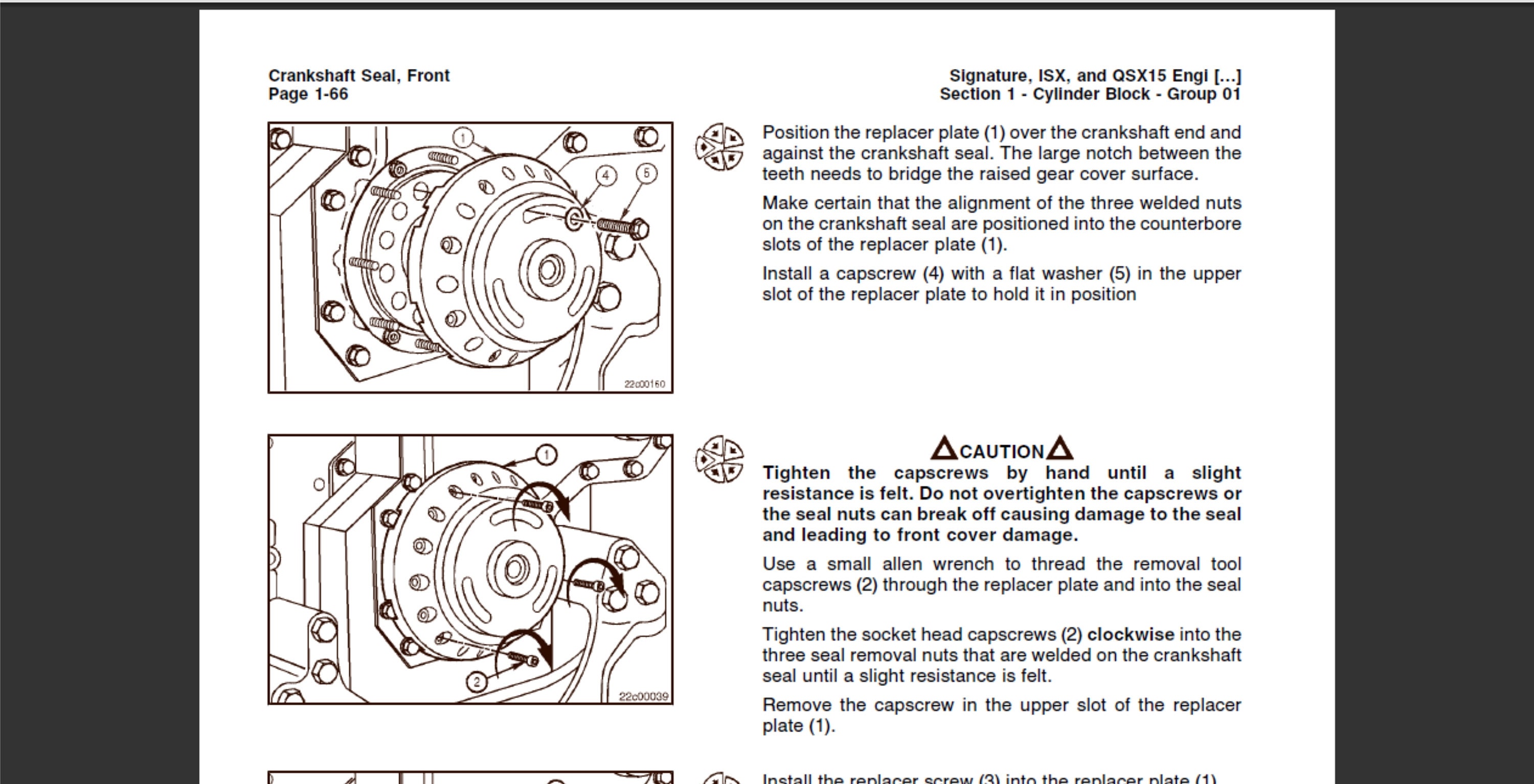 Cummins Signature ISX and QSX15 Service Manual TWO Manuals PDF Digital ...