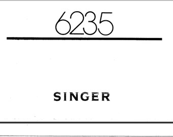 Singer Futura II Model 920 Owners Manual PDF Digital Download - Etsy