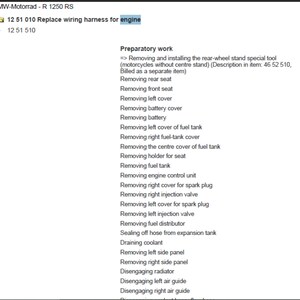 BMW R 1250 RS K54 11 Workshop Service Manual - Etsy