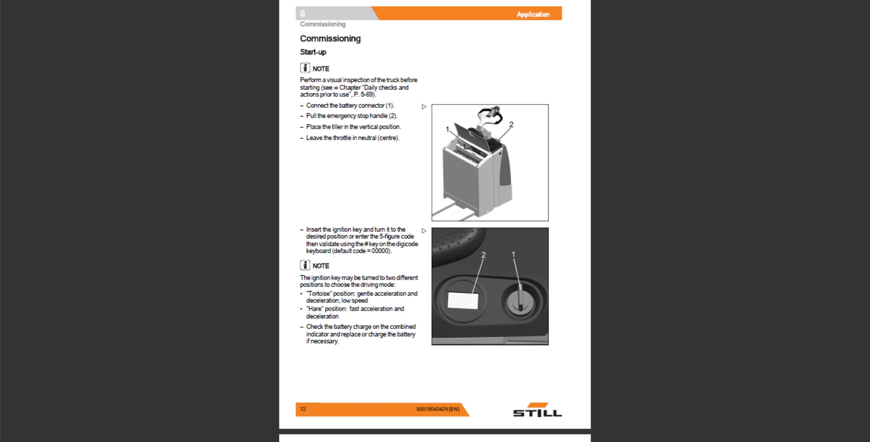 Still EXU SF20 Electric Pallet Truck User Manual Pdf Digital Download ...