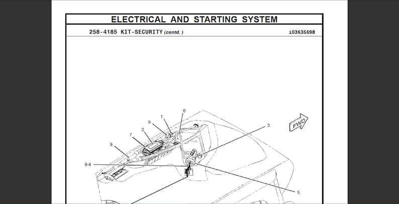 Caterpillar Cat 246C Skid Steer Loader Spare Parts Manual Catalog Pdf ...