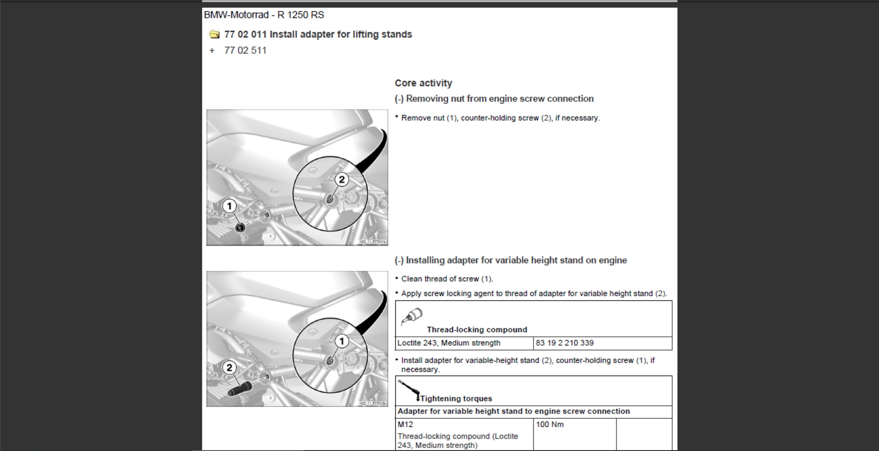 BMW R 1250 RS K54 11 Workshop Service Manual - Etsy