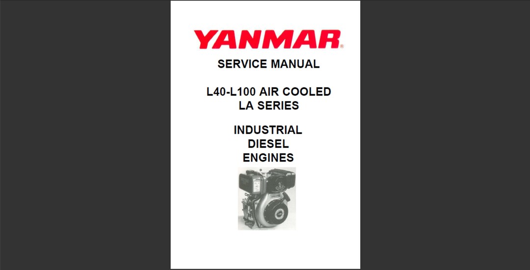 Yanmar LA Series Models L40AE, L48AE, L6OAE, L70AE, L75AE, L90AE and ...