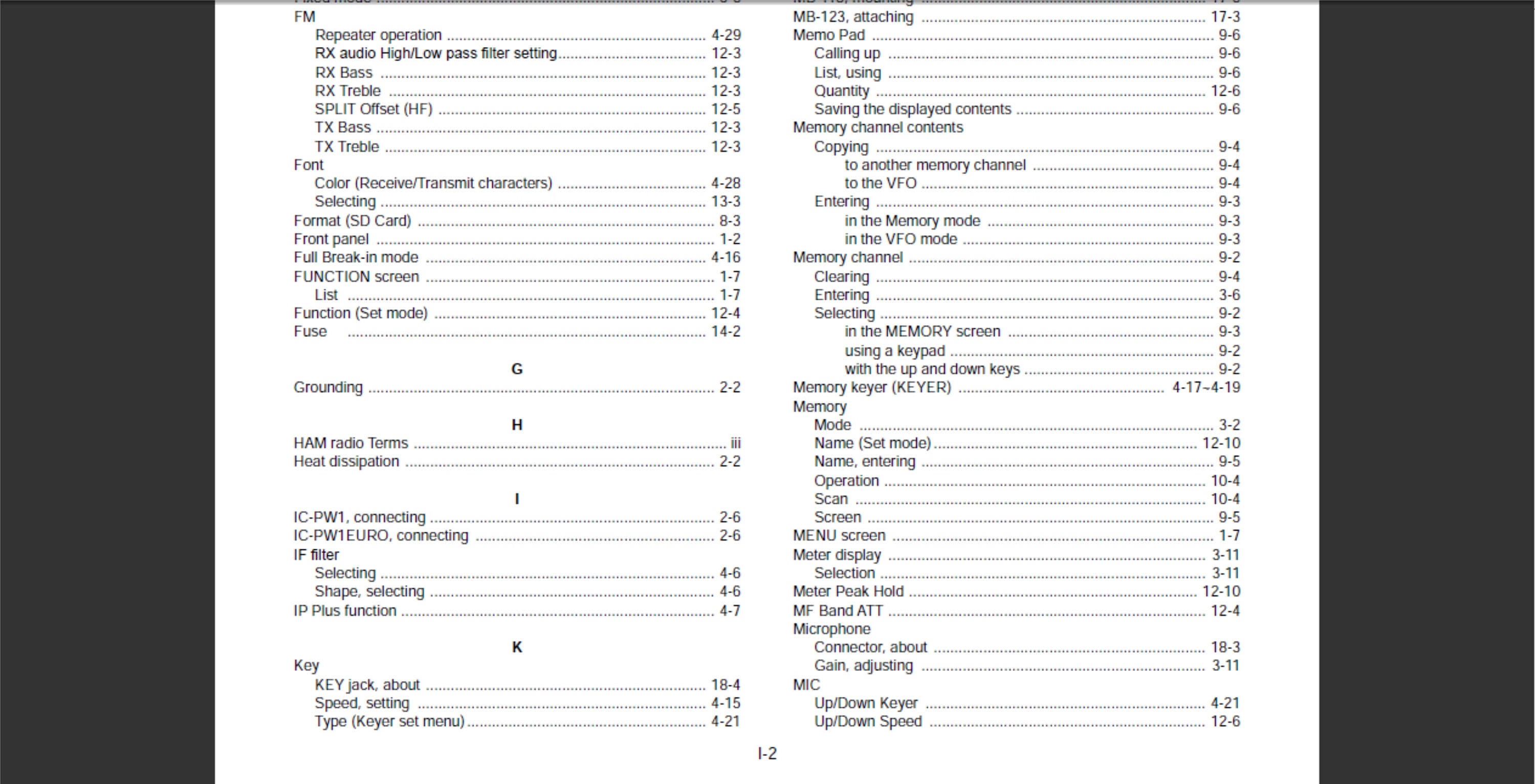 ICOM IC-7300 HF 50 Mhz Transceiver Advanced Manual Pdf Digital Download ...