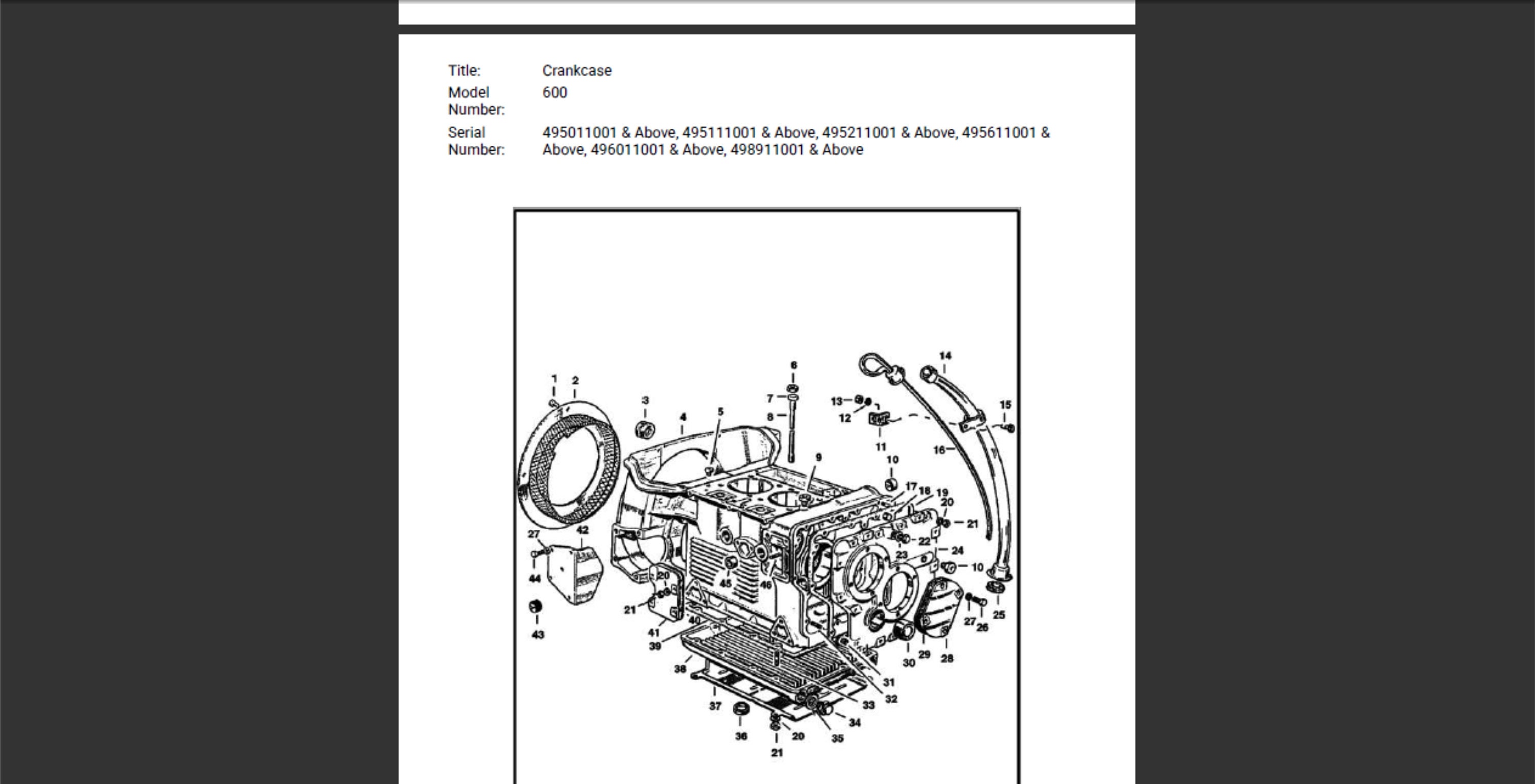 Bobcat 600 Loader Spare Parts Manual Parts Catalog PDF Digital Download ...