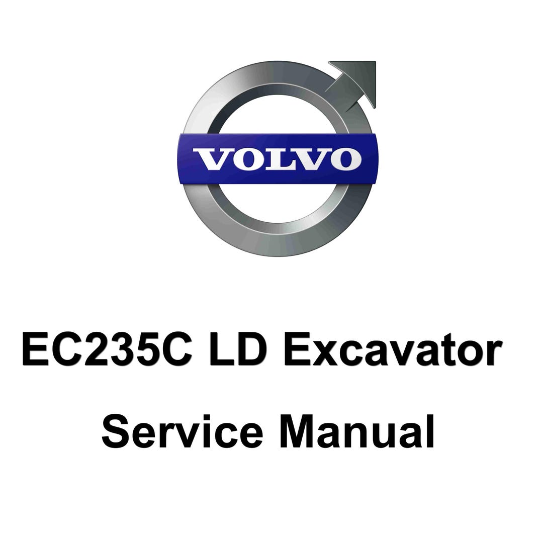 Volvo EC235C LD Excavator Wiring Diagrams and Repair Service Manual PDF ...
