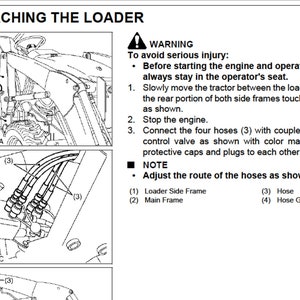 Kubota LA525 and Kubota LA765 Front Loader Service Workshop Manual PDF ...