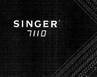 Singer 7110 Manual - Etsy