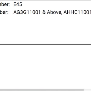 Bobcat E45 Excavator Serial Number: AG3G11001 and Above, AHHC11001 and ...