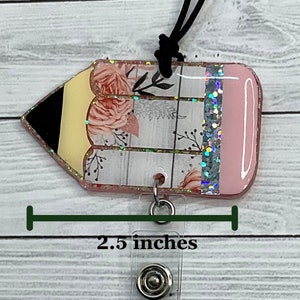 Beaded Teacher Lanyard With Name, Teacher Pencil Lanyard, Teacher ...