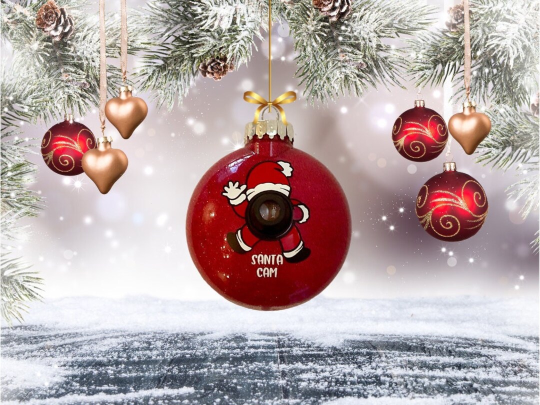 Santa Cam Ornament, Santa Cam Letter, Christmas Keepsake, Christmas ...