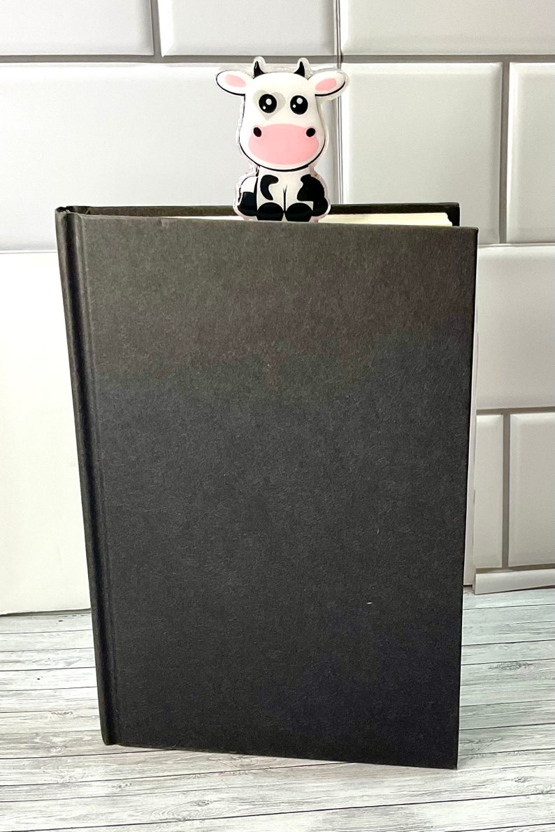 Pink Cow Planner Clip, Cute Cow Gifts for Cow Lovers, Cow Coquette ...