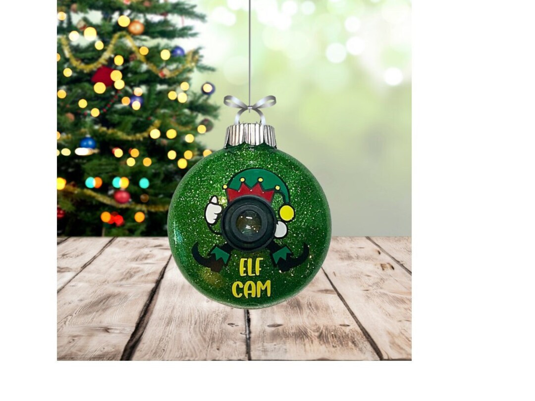 Elf Cam Ornament, Elf Cam Letter, Christmas Keepsake, Christmas Gift ...
