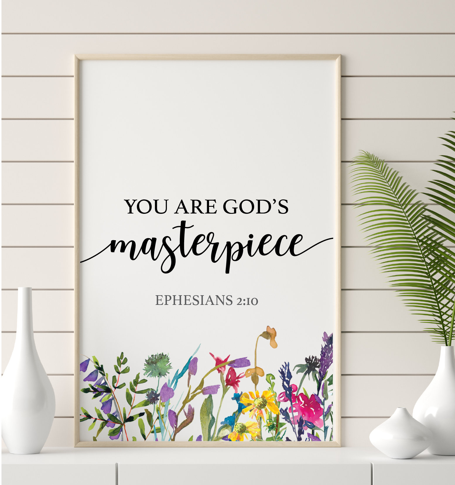 You Are God's Masterpiece Ephesians 2:10 Gifts for Her Christian Gift ...