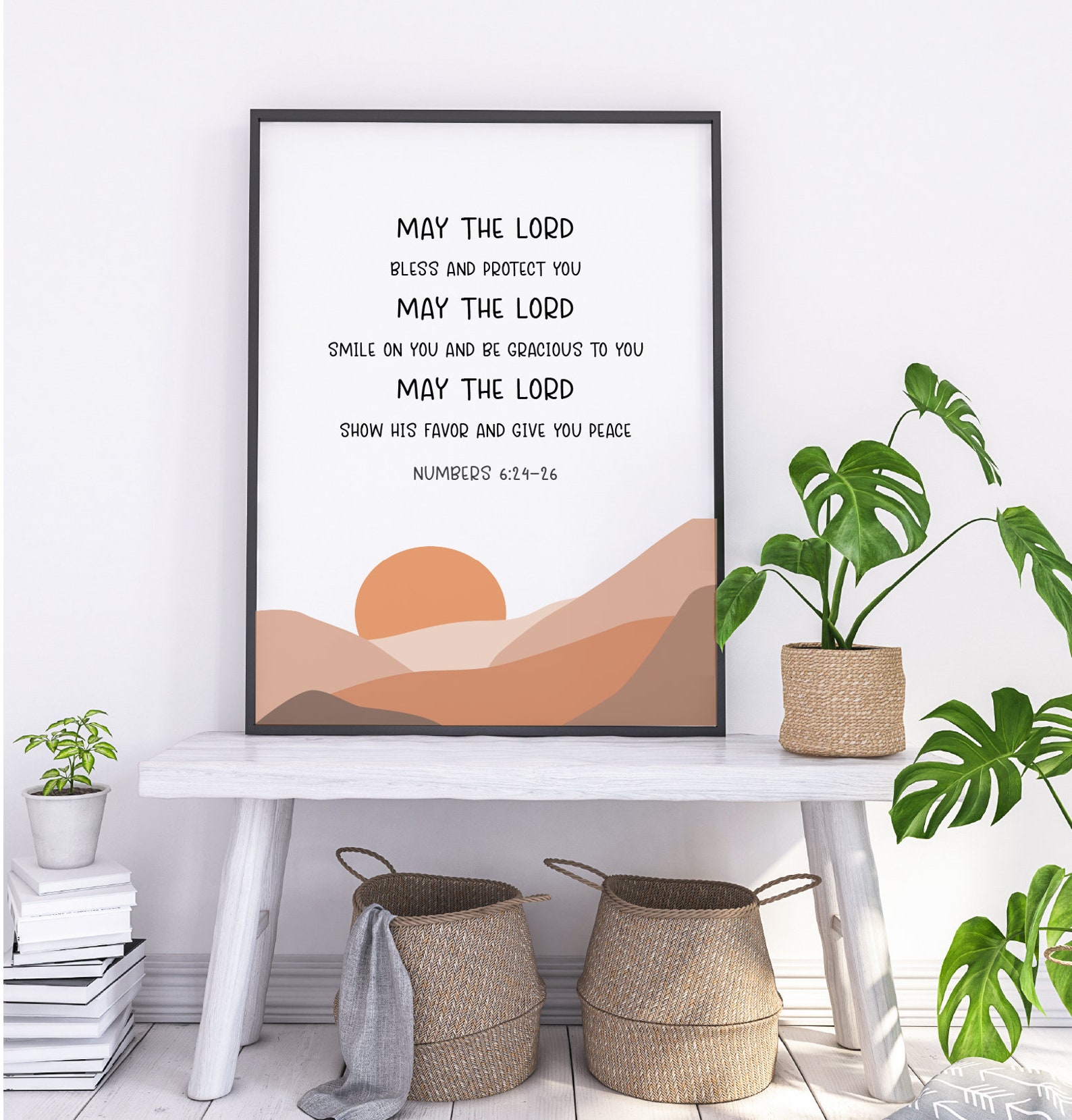 The Blessing | May the Lord Bless You, Give You Peace | Numbers 6:24-26 ...
