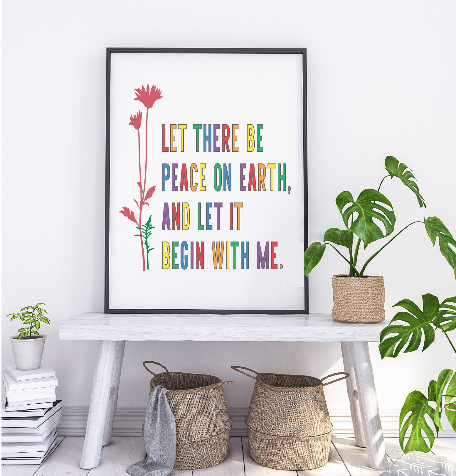 Let There Be Peace on Earth and Let It Begin With Me | Printable ...