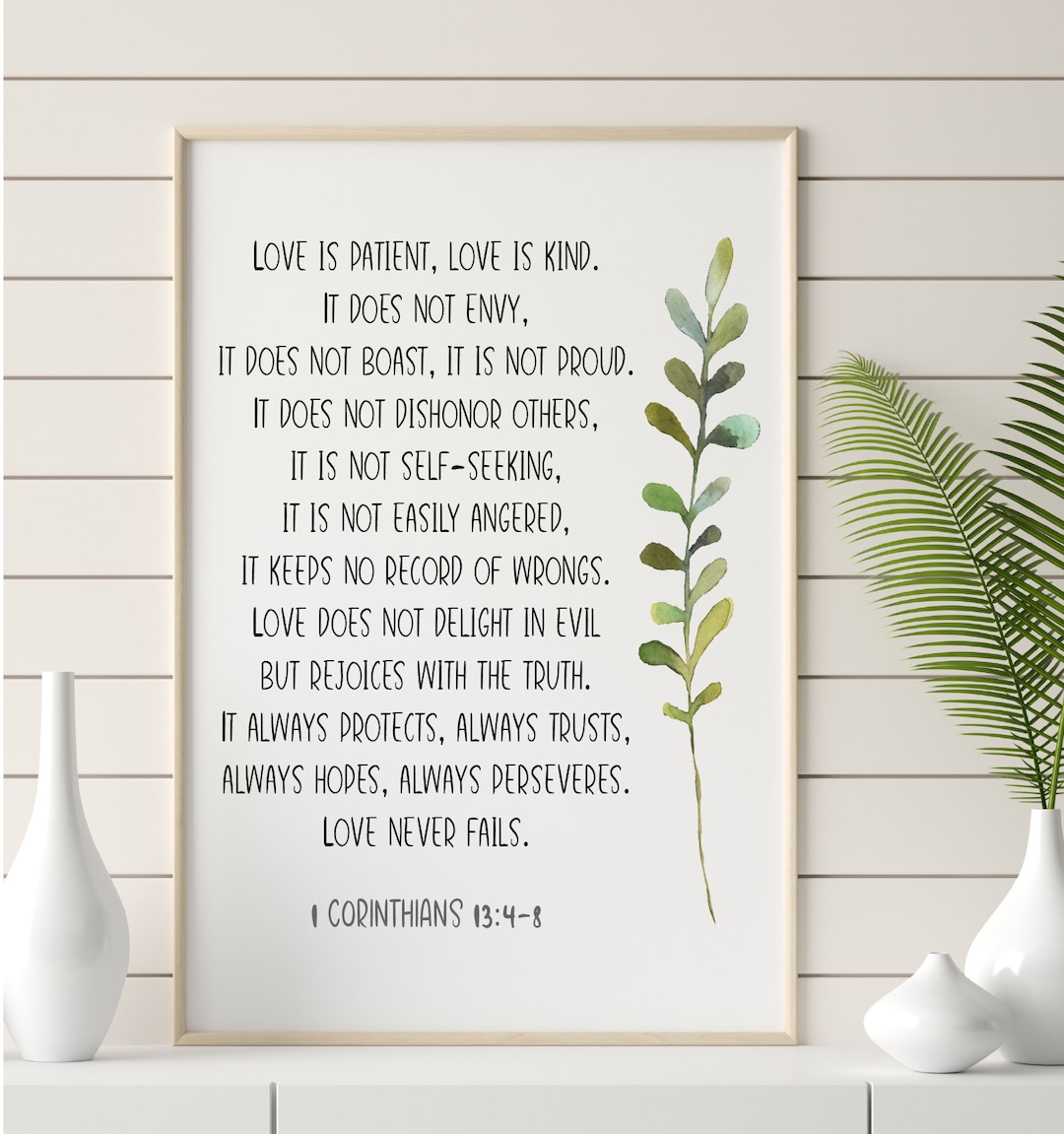 Love is Patient Love is Kind Love Never Fails 1 Corinthians 13:4,7 ...