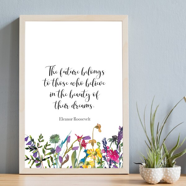 The Future Belongs - Etsy