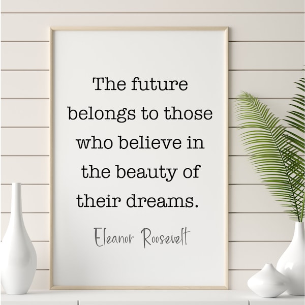 The Future Belongs - Etsy