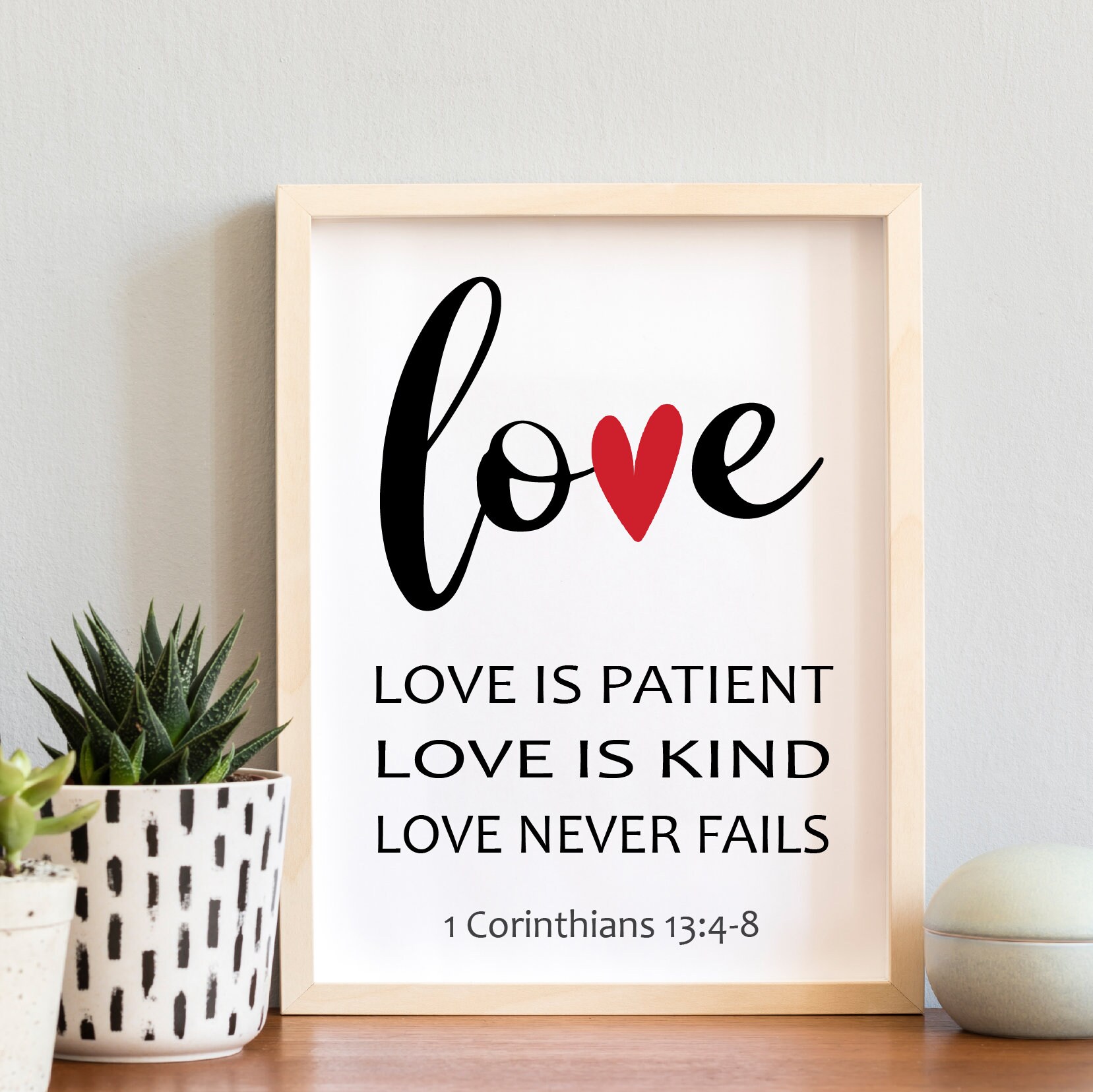 Love is Patient Love is Kind Love Never Fails 1 Corinthians 13:4,7 ...