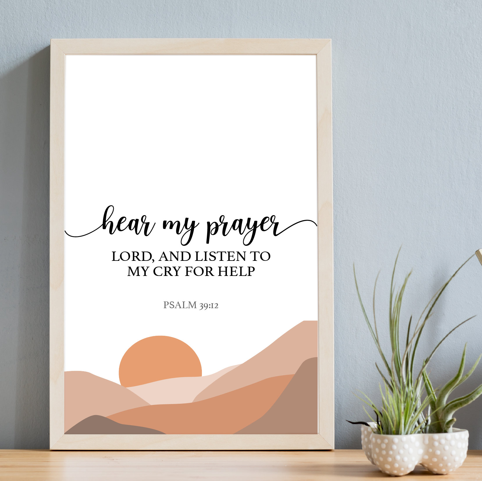 Hear My Prayer, Lord, and Listen to My Cry for Help Psalm 39:12 ...