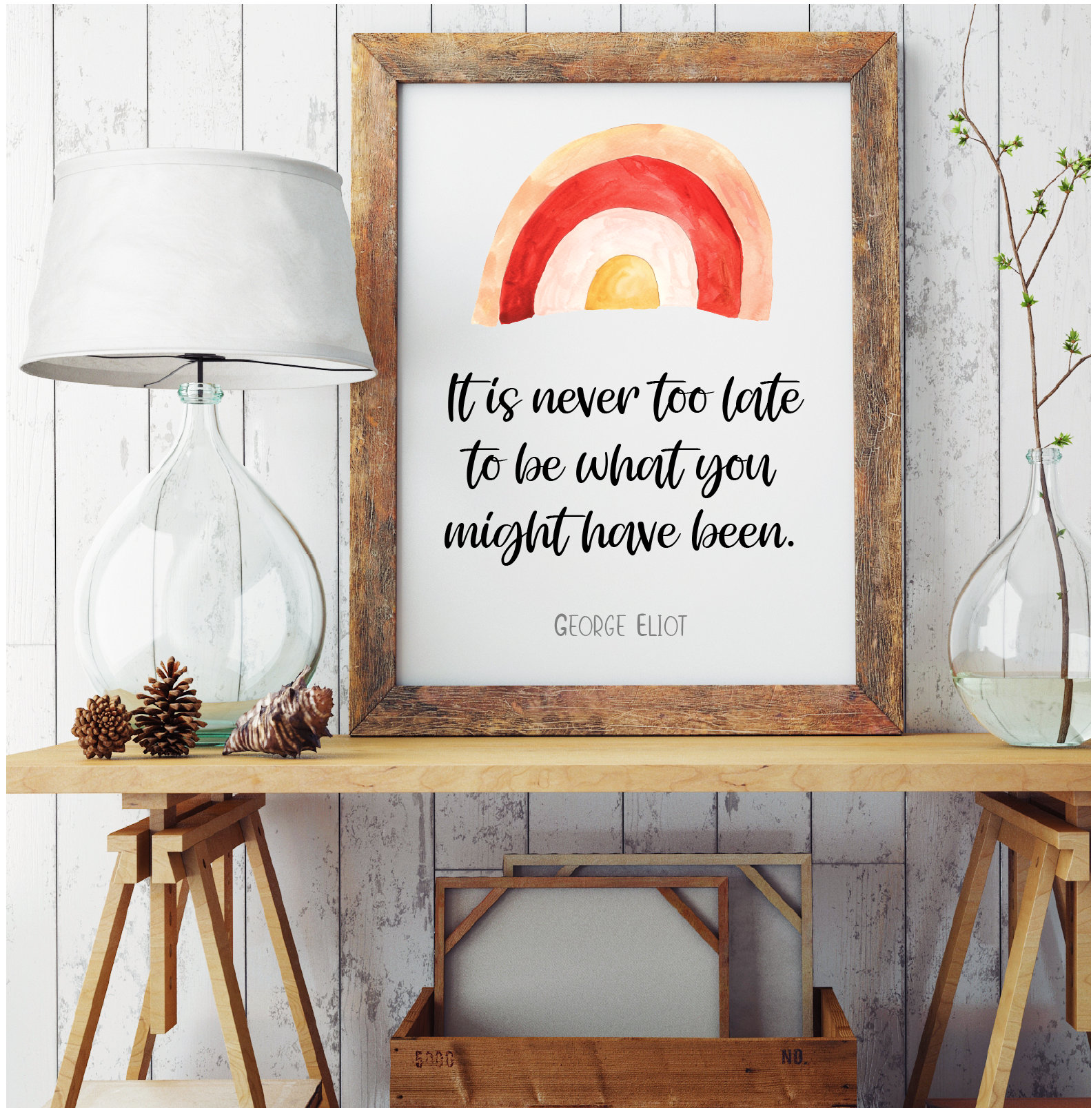 It is Never Too Late to Be What You Might Have Been George Eliot ...