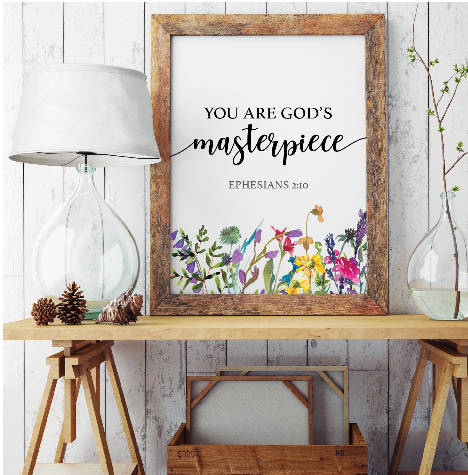 You Are God's Masterpiece Ephesians 2:10 Gifts for Her Christian Gift ...