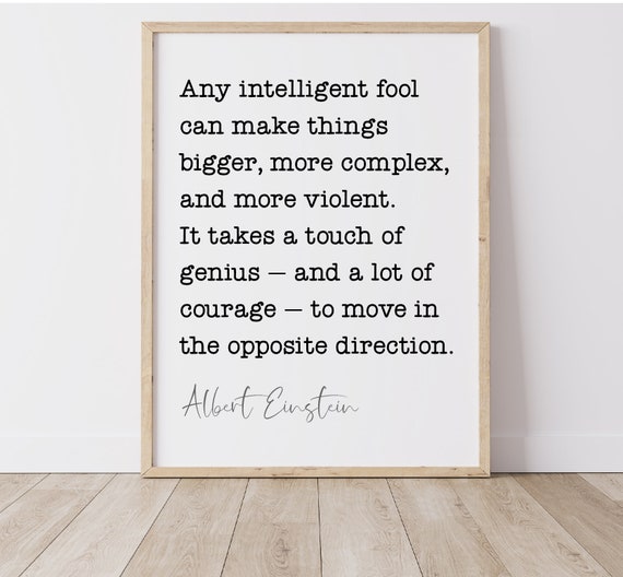 Albert Einstein Courage Quotes