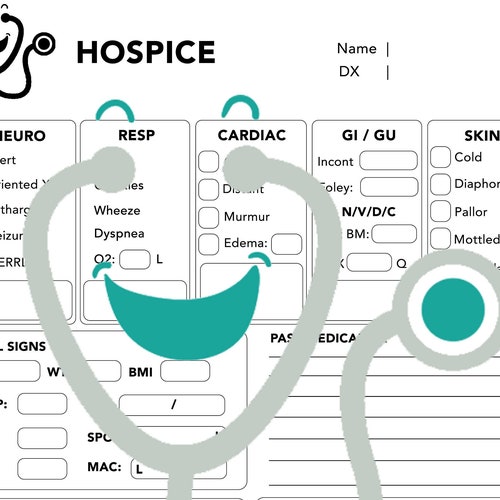 Hospice Assessment Form Purple - Etsy