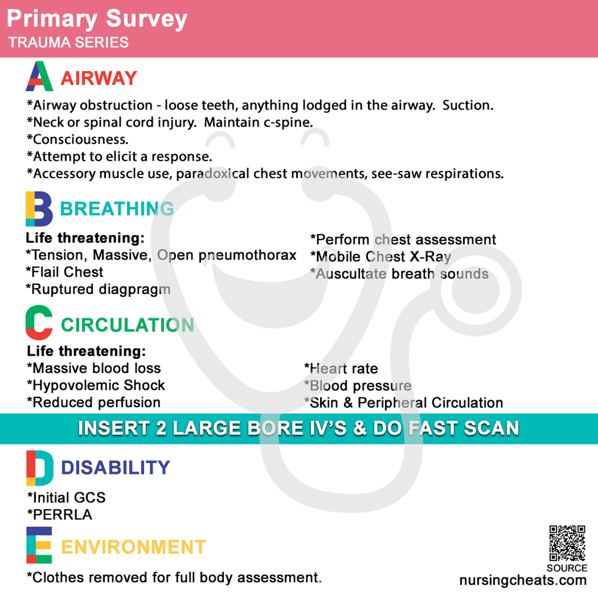 Primary Secondary Survey Badge for Trauma Nurses - Etsy