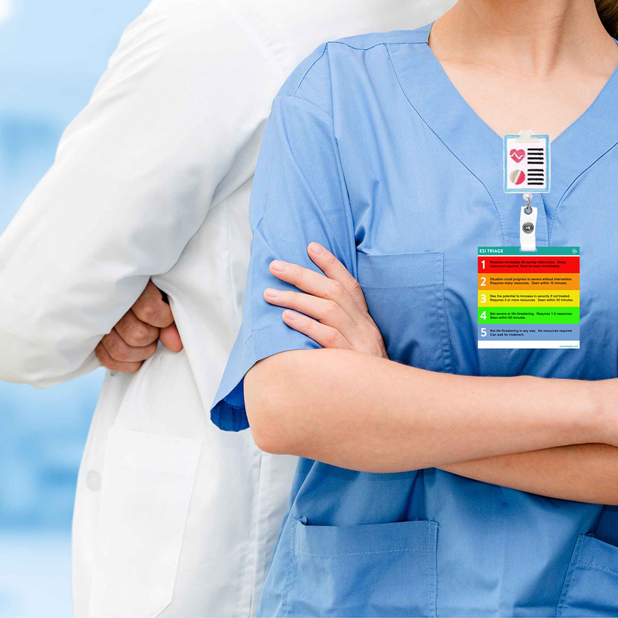 ESI Triage Badge for ER Nurses - Etsy
