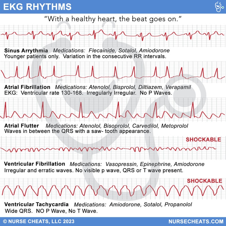 EKG Badge for Nurses - Etsy