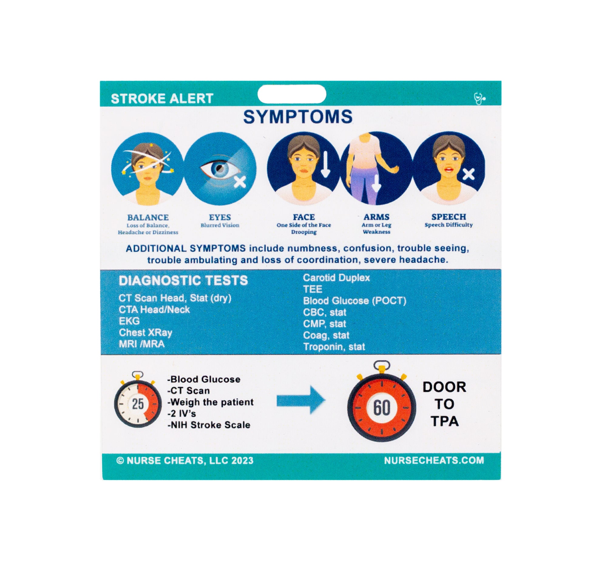 Stroke Alert Badge - Etsy